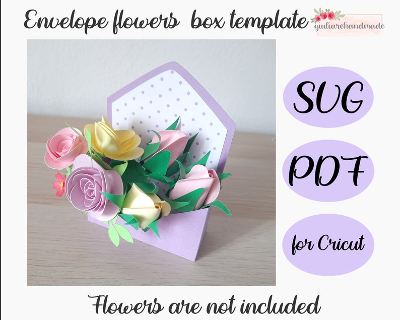 Envelope Template Box Svg Template Big Size Svg Files for | Etsy Canada