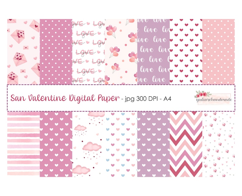 Valentine Day Digital Download 14 Files Individually - Etsy