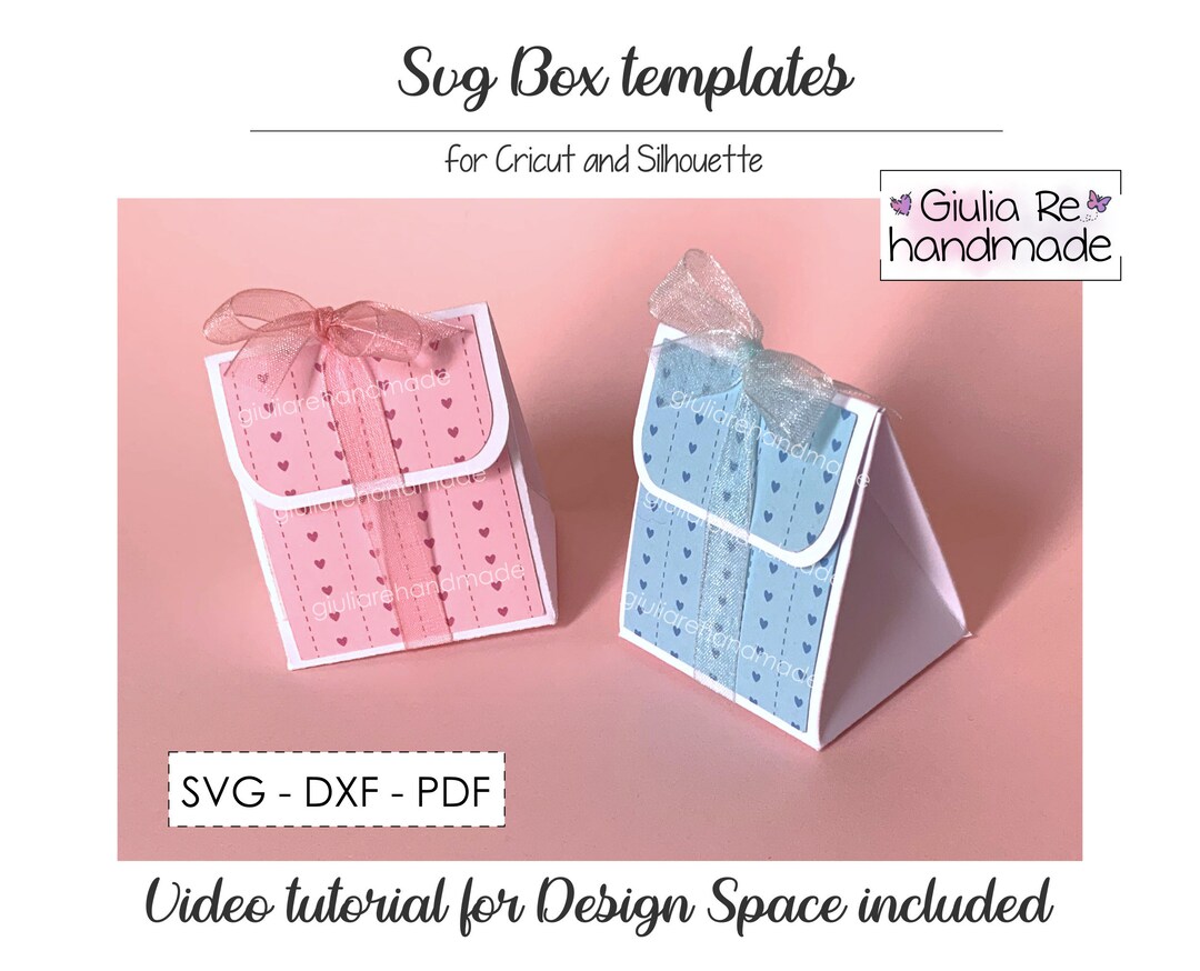 Svg Box, Gift Box, Jewelry Box, Svg for Cricut and Silhouette High ...