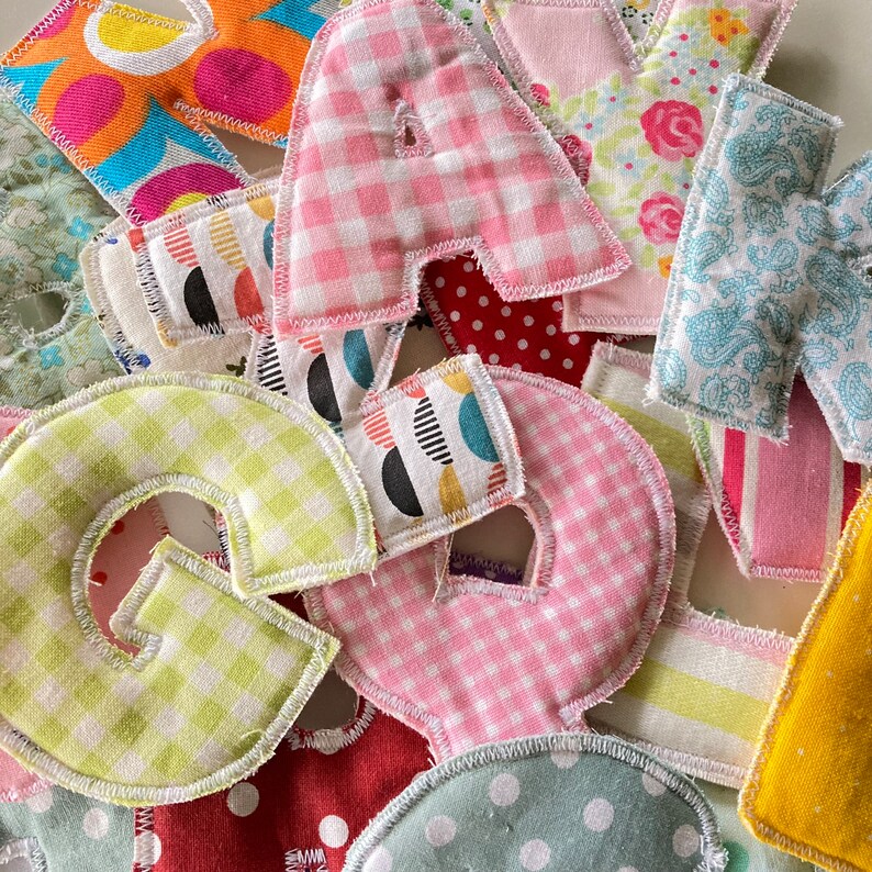 Alphabet Magnets With a Twist Magnetic Fabric Learning Fun Unique and ...