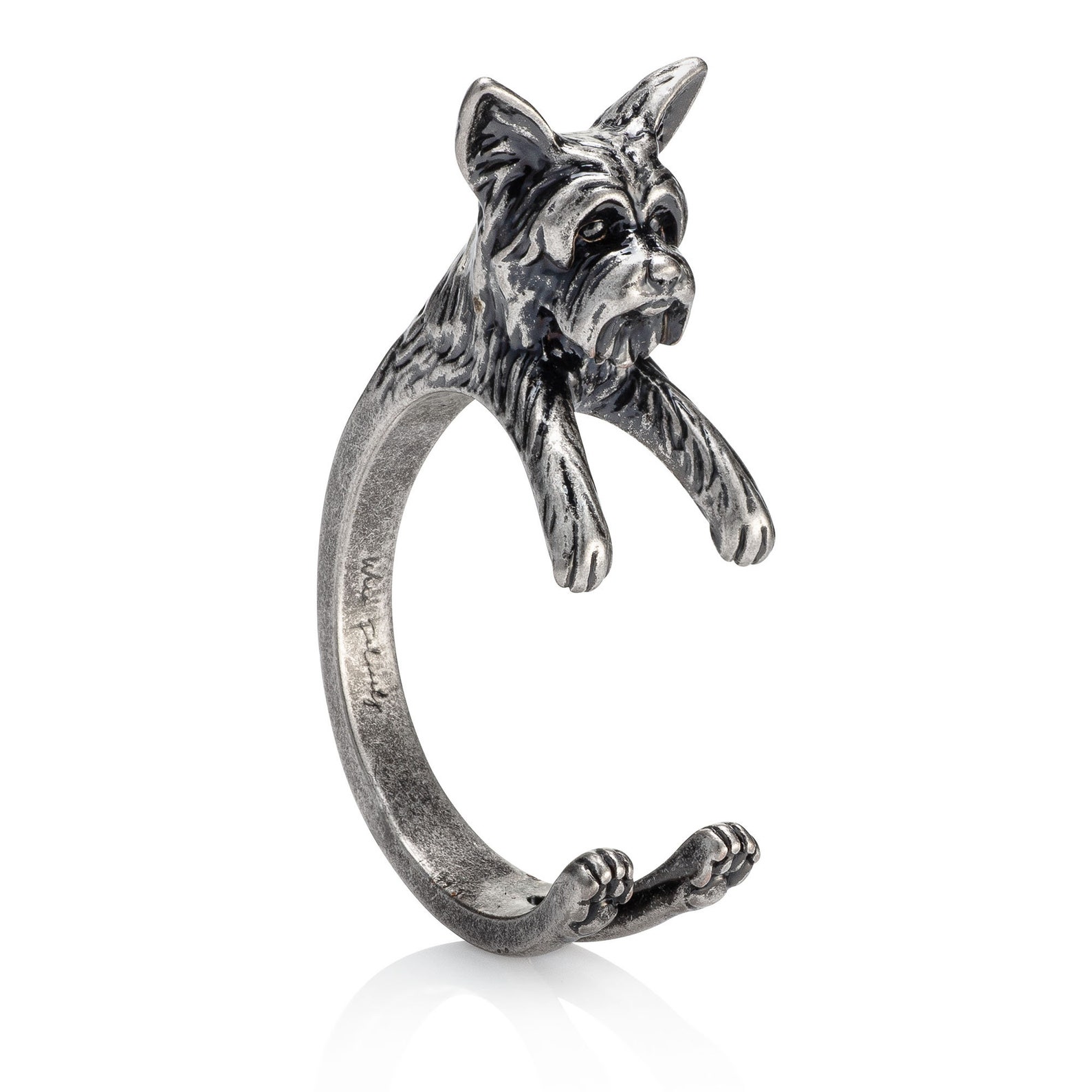 Yorkshire Terrier Ring Adjustable Ring Yorkie Jewelry Pet - Etsy
