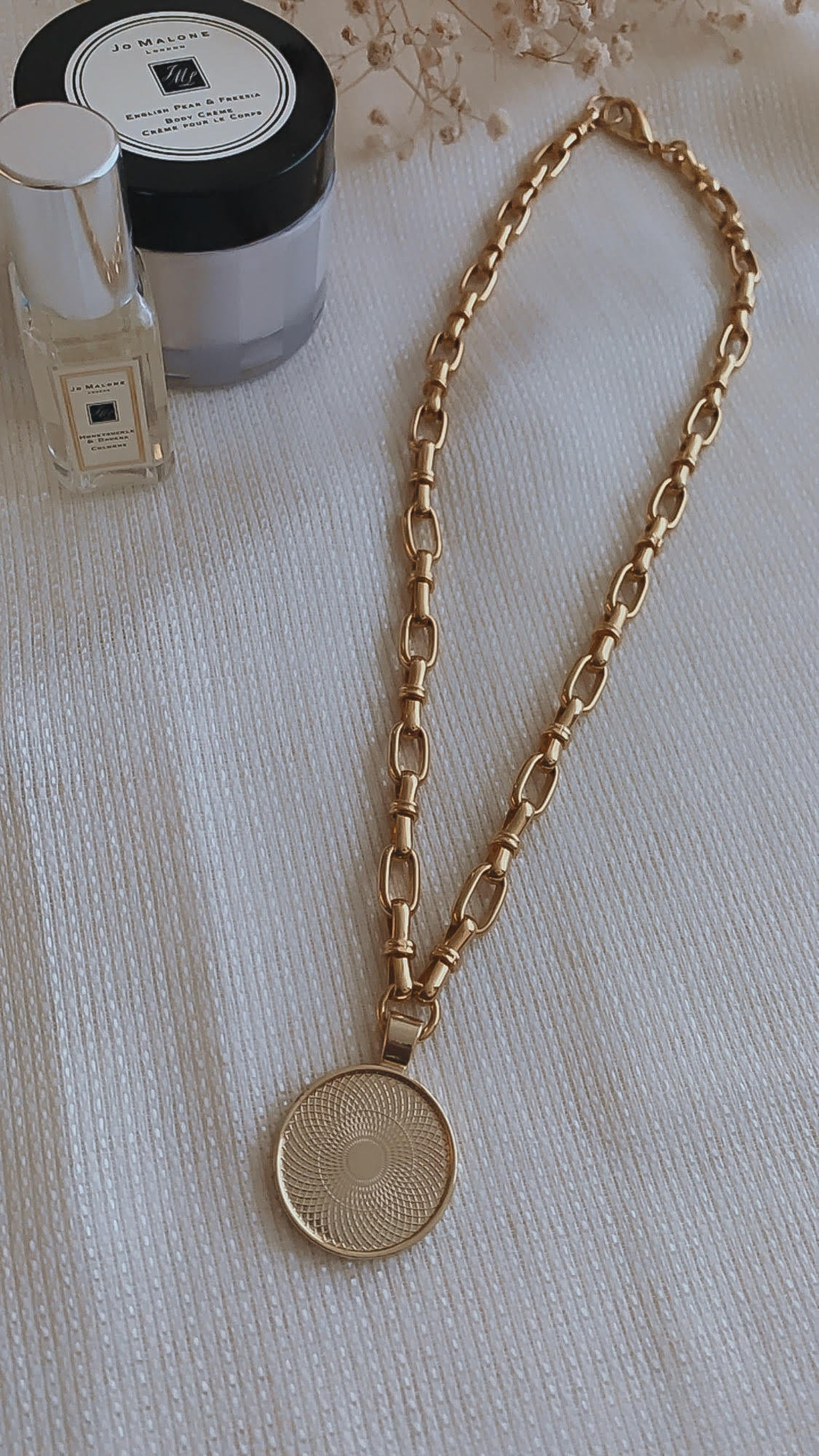 Medallion Coin Necklace Coin Choker Coin Charm Necklace Statement Thick ...