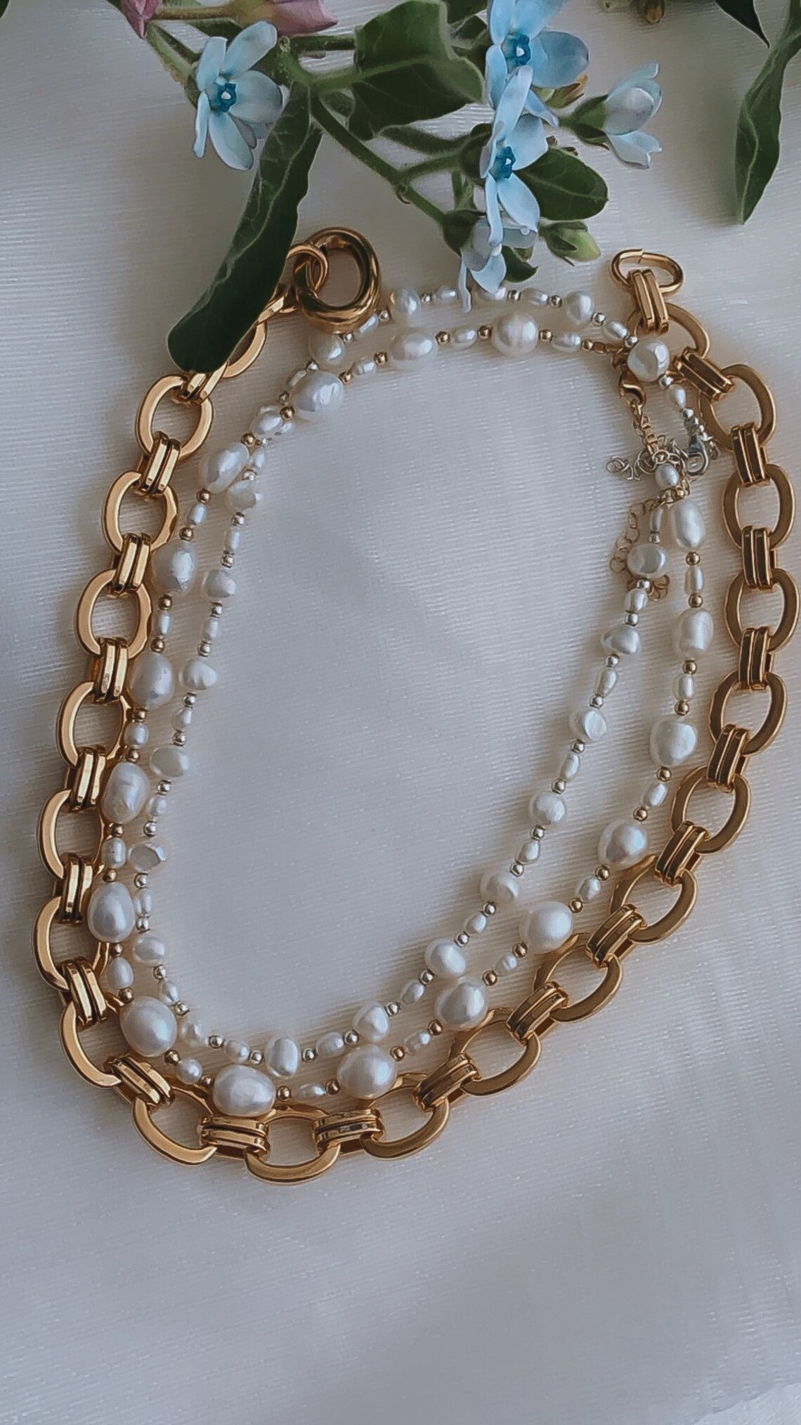 Large Link Chain Choker Massive Gold Chain Necklace - Etsy