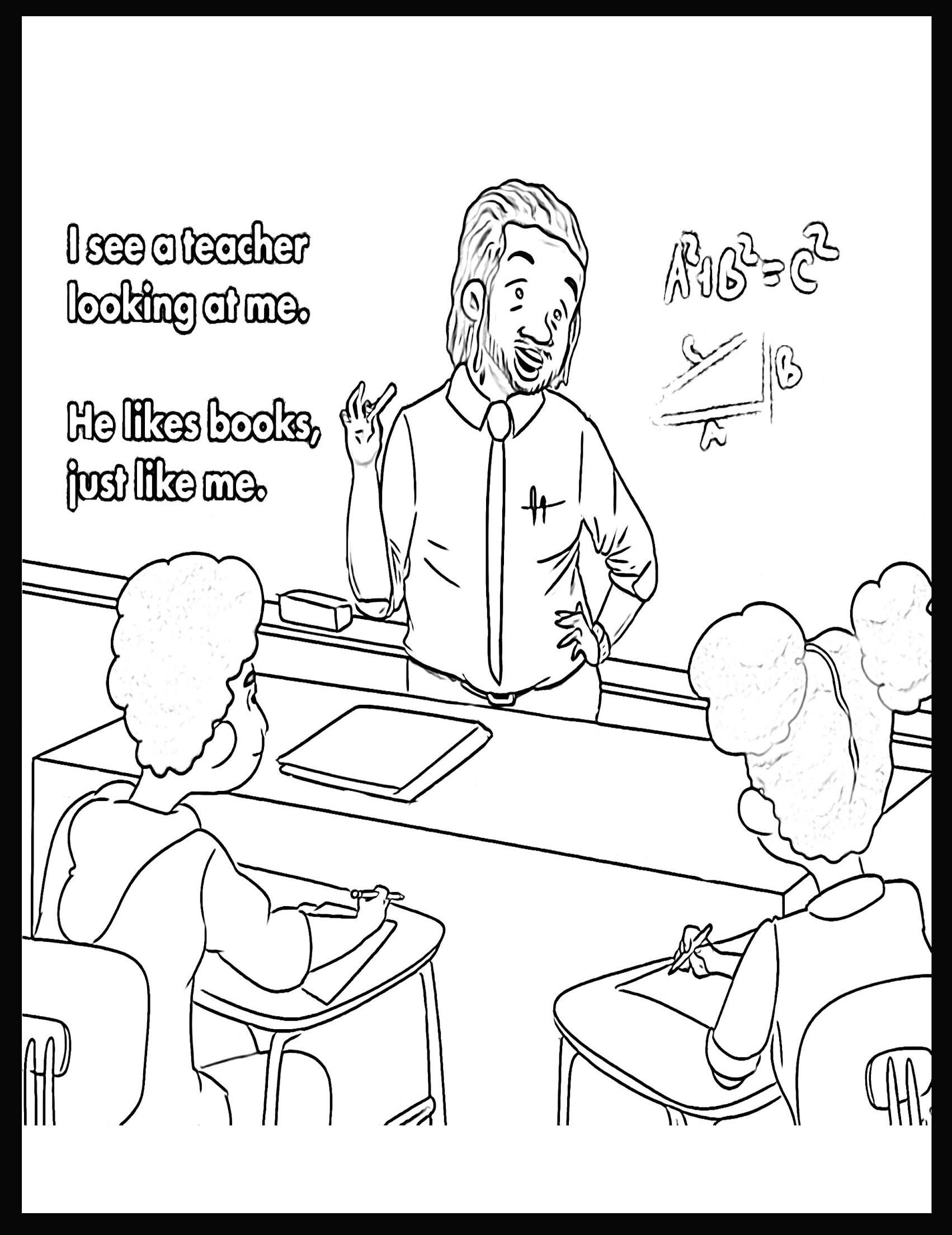 Black Boy, Black Boy Coloring Book - Etsy