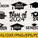 Graduation Girl 2024 Clipart, SVG File, Senior 2024 Women, Instant ...