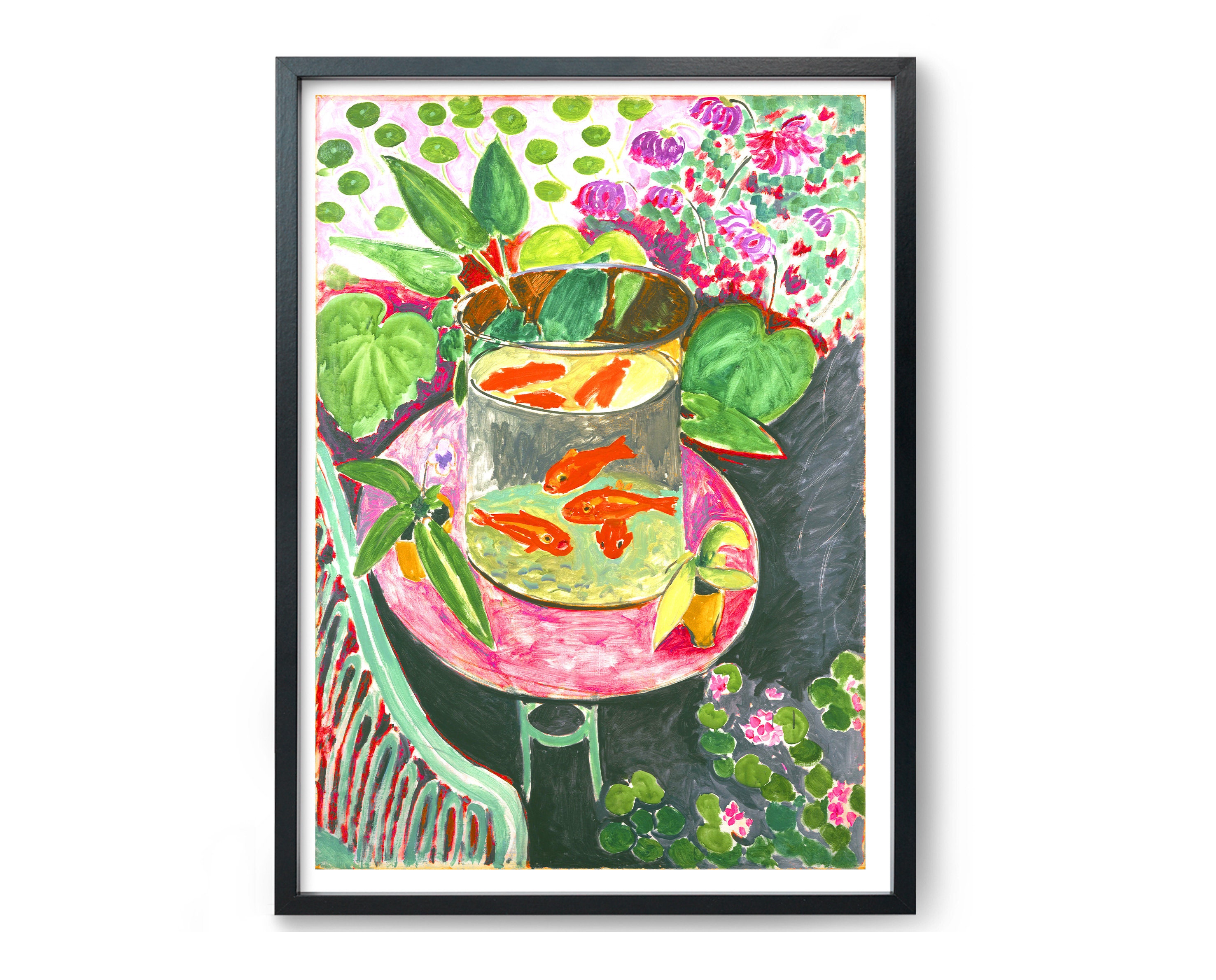 Henri Matisse Goldfish