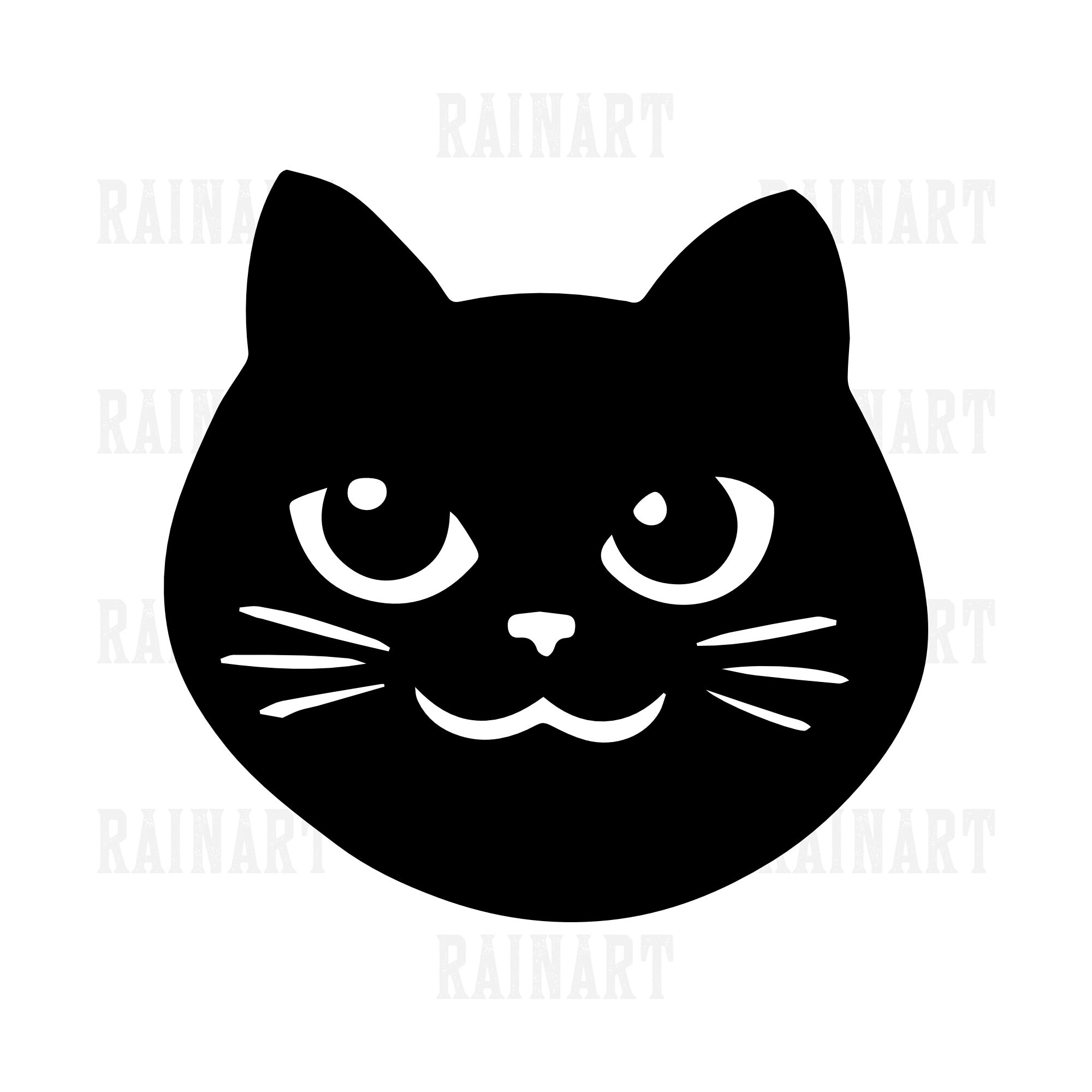 Cat 3 Svg - Cat Design - Cat Clipart - Cat Vector - AI File - Eps - Png ...