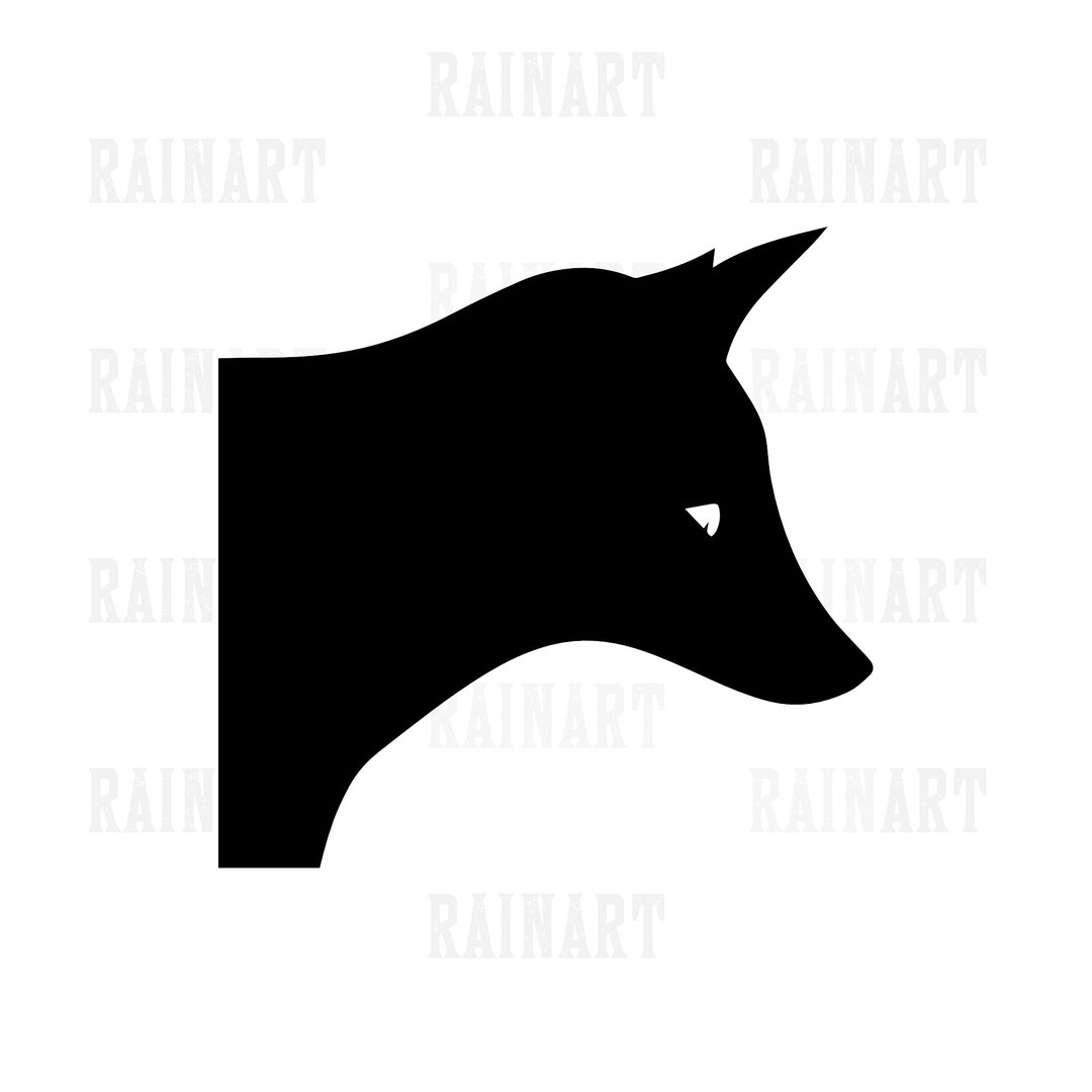 Fox Head 3 Svg - Fox Silhouette - Animal Svg - Clipart for Kids - Etsy