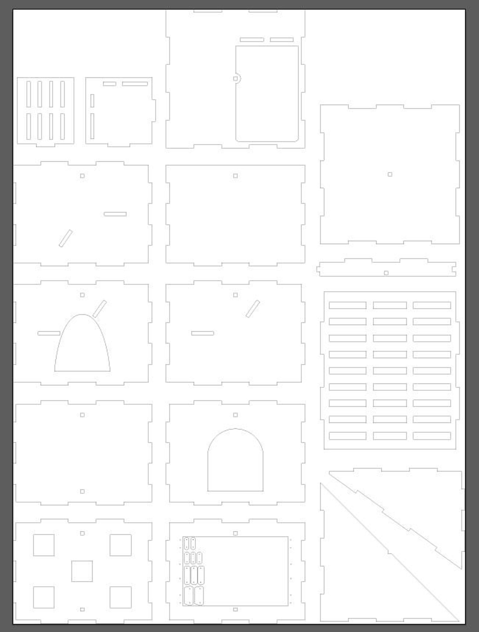 Rat Castle Cubes digital File - Etsy