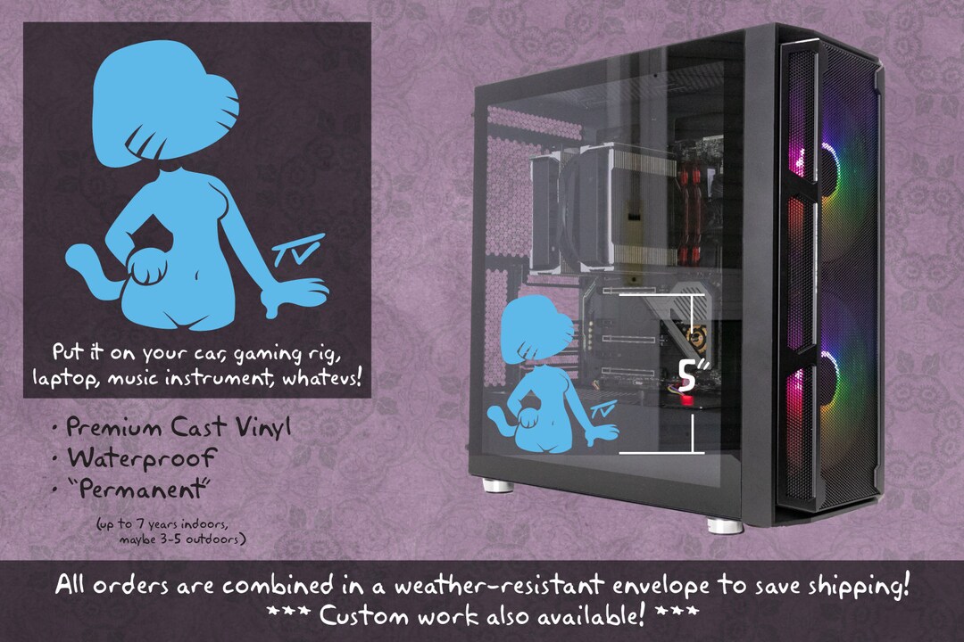 5" Blue Cat Vinyl Sticker. Decal for Car, Computer, Guitar Etc. - Etsy