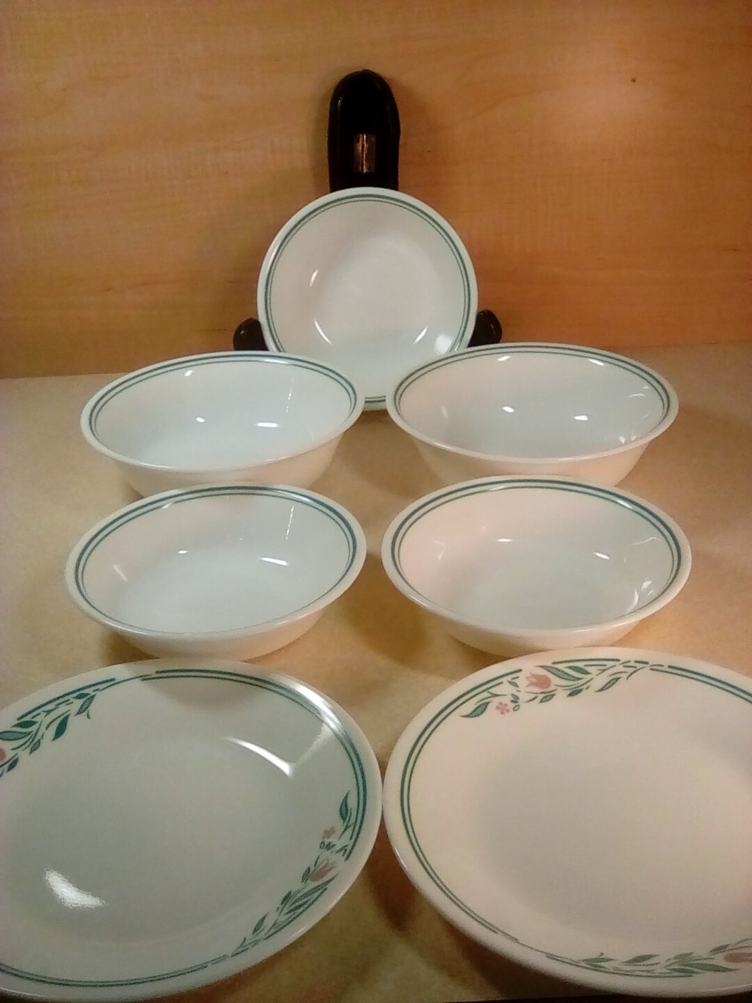 7 Replacement Pieces of Corelle by Corning, Rosemarie Pattern - Etsy
