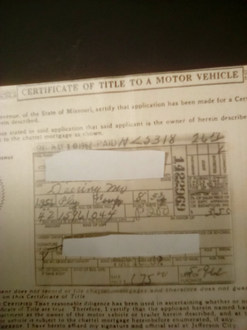 Classic Car Title Service