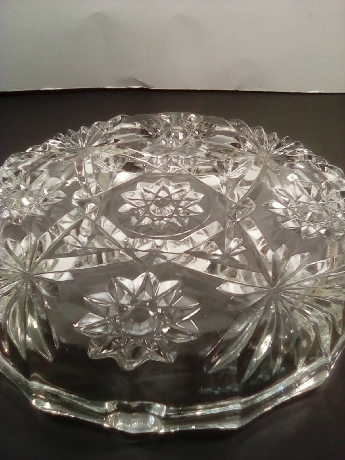 Small Star of David Pattern Glass Ash Tray - Etsy