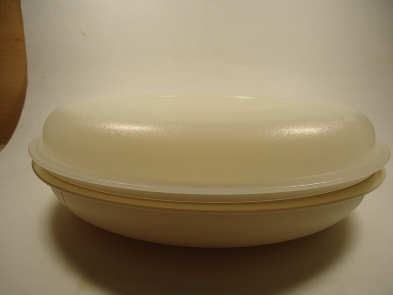 Tupperware Round Divided Serving Tray /container - Etsy