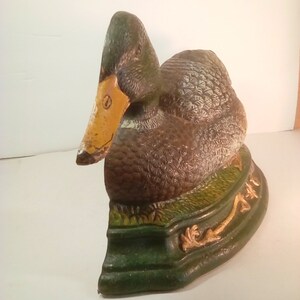 Mallard Duck Door Stop - Etsy