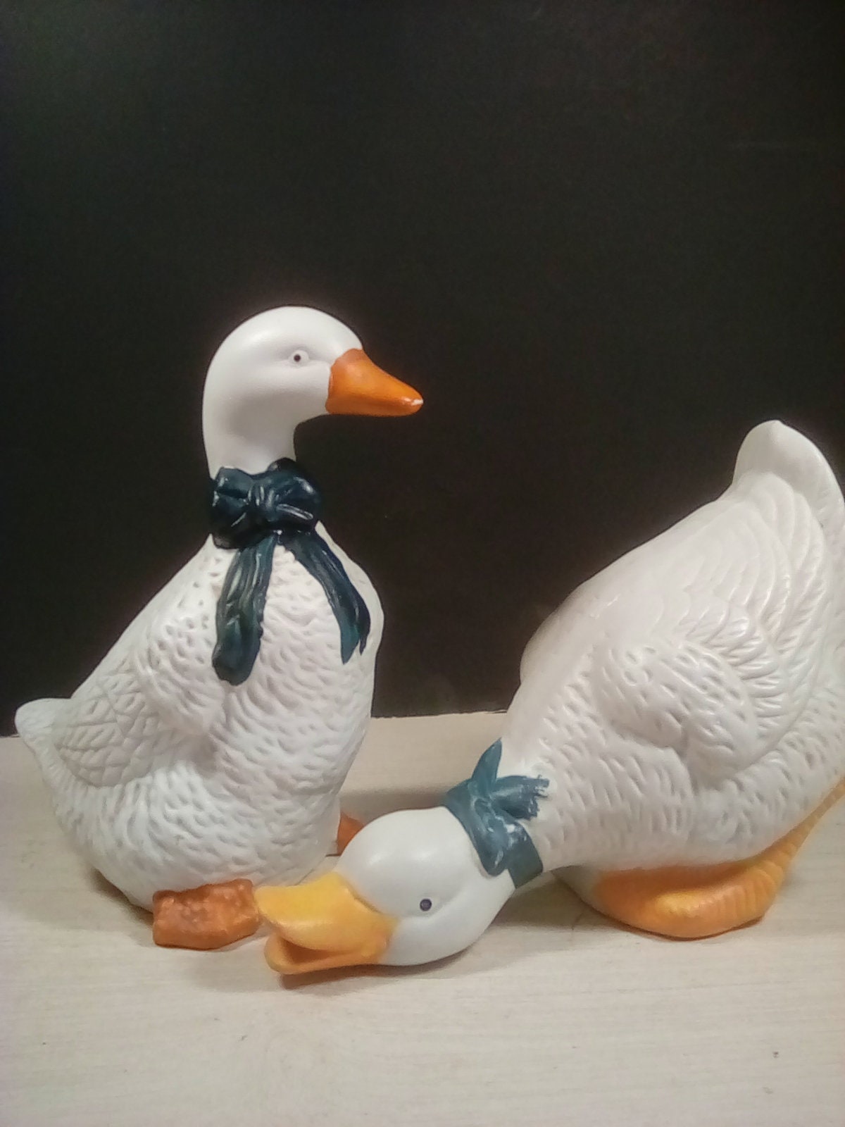 Set of 2 Ceramic Duck - Etsy