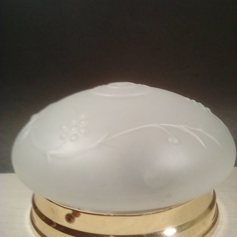 Frosted Glass Light - Etsy