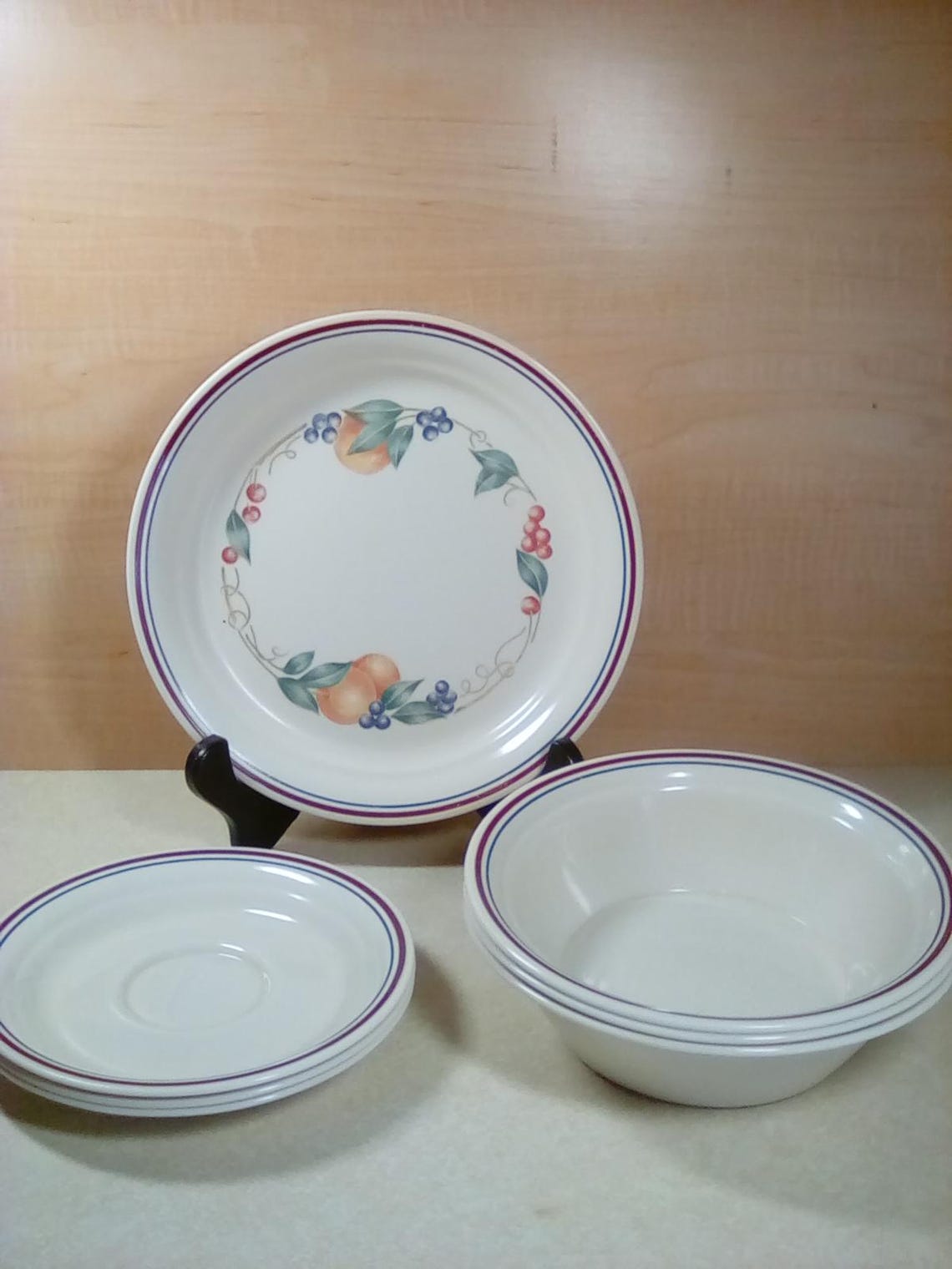 7 Replacement Pieces of Corelle by Corning, Abundance Pattern - Etsy