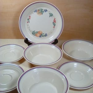 7 Replacement Pieces of Corelle by Corning, Abundance Pattern - Etsy