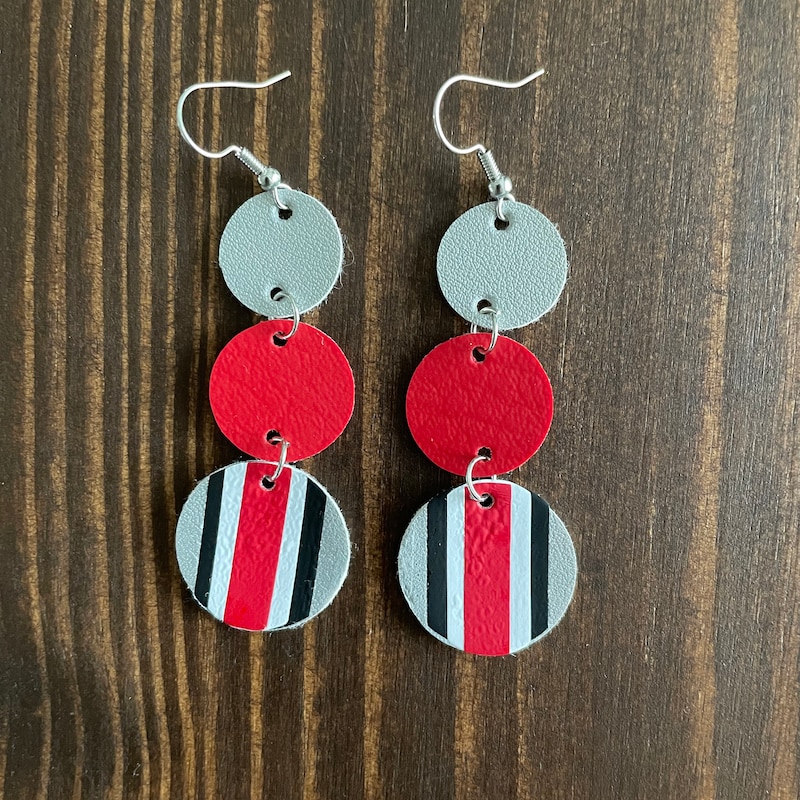 Ohio State Earrings - Etsy