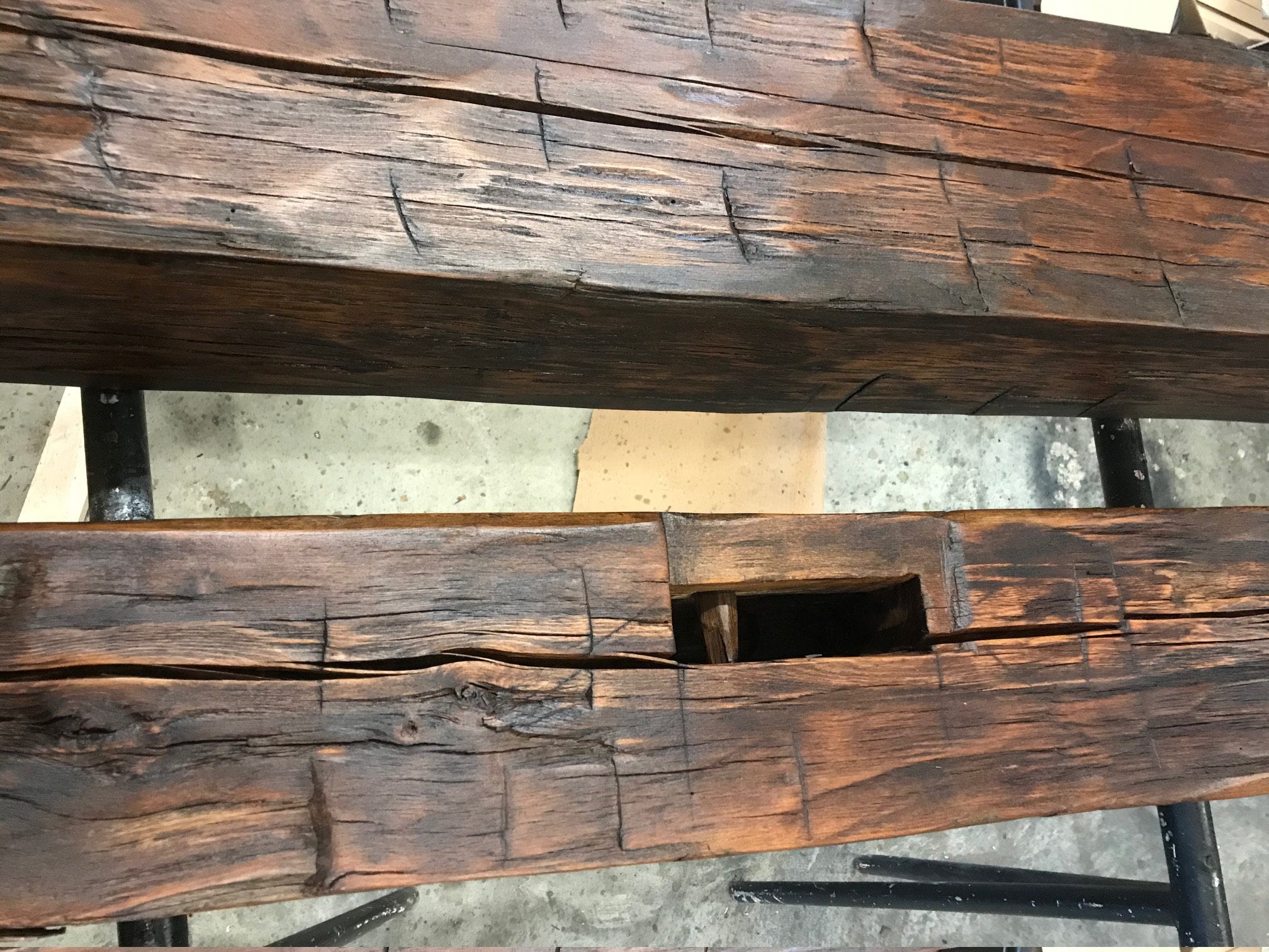 Hand Hewn Reclaimed Barn Wood Beam Light Fixture Chandelier - Etsy ...