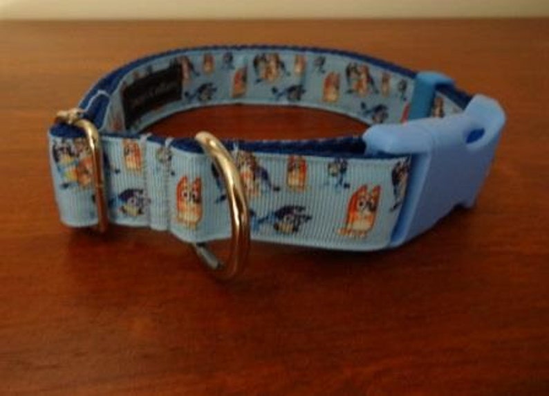 Bluey & Bingo Adjustable Dog Collar in Four Sizes And/or Lead - Etsy