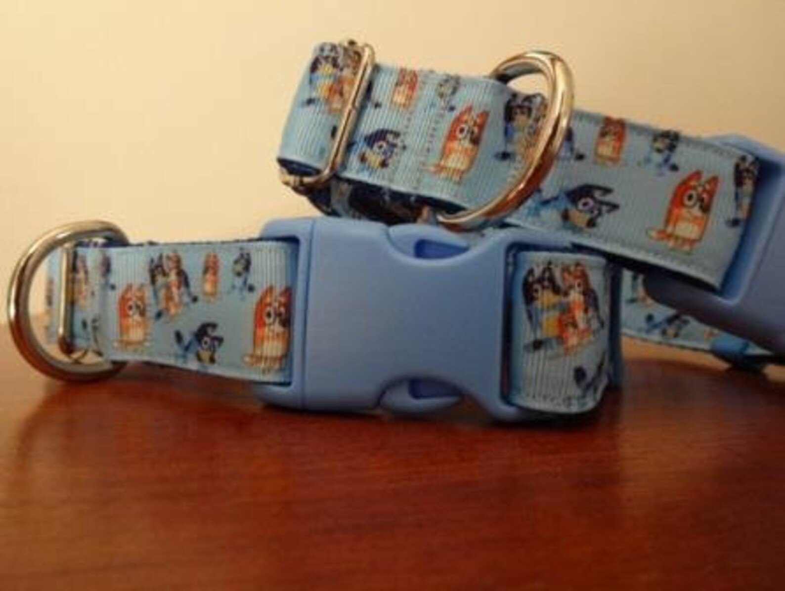 Bluey & Bingo Adjustable Dog Collar in Four Sizes And/or Lead - Etsy