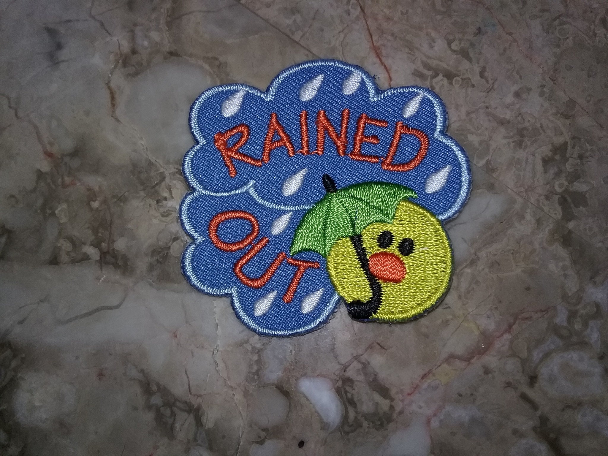 Girl Scout Rained Out Fun Patch - Etsy
