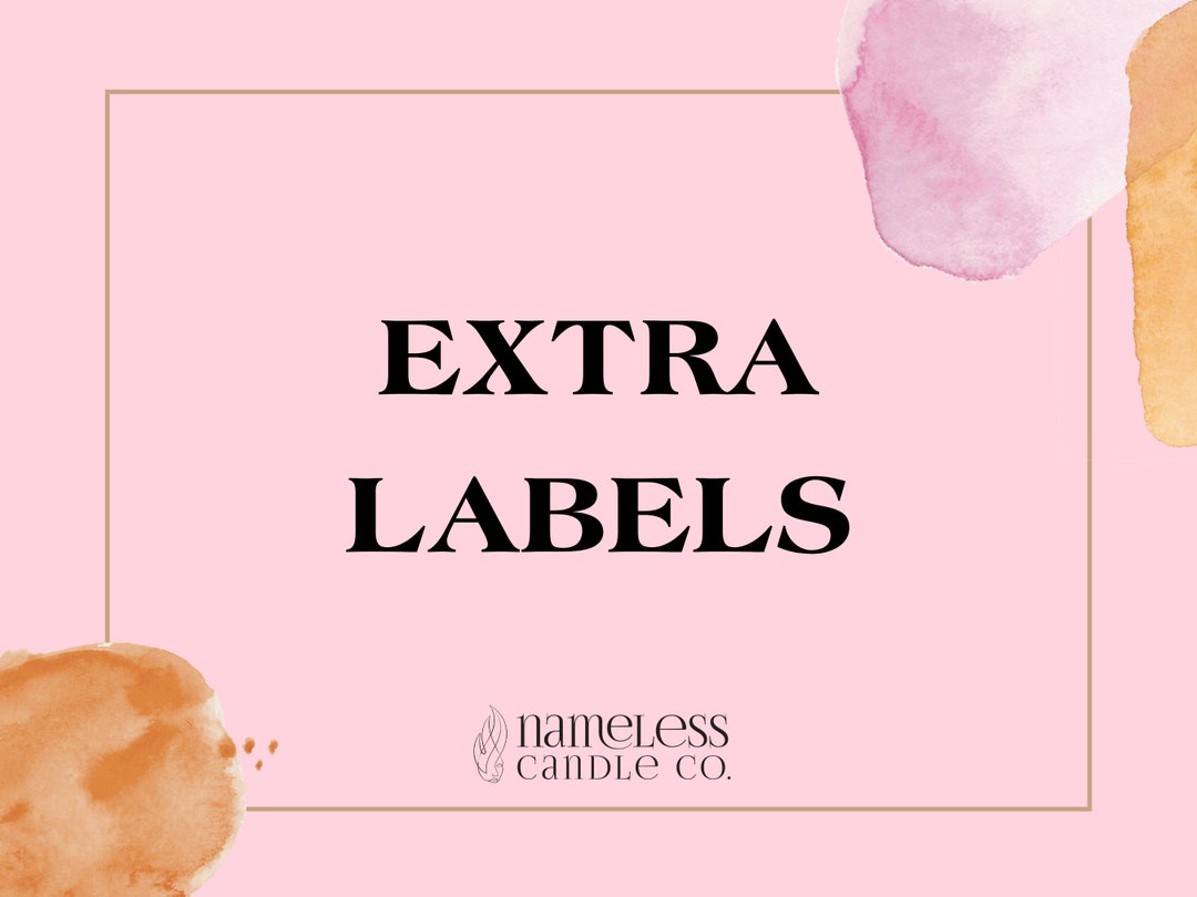 Extra Labels for Your Wholesale Order Set of 10 - Etsy