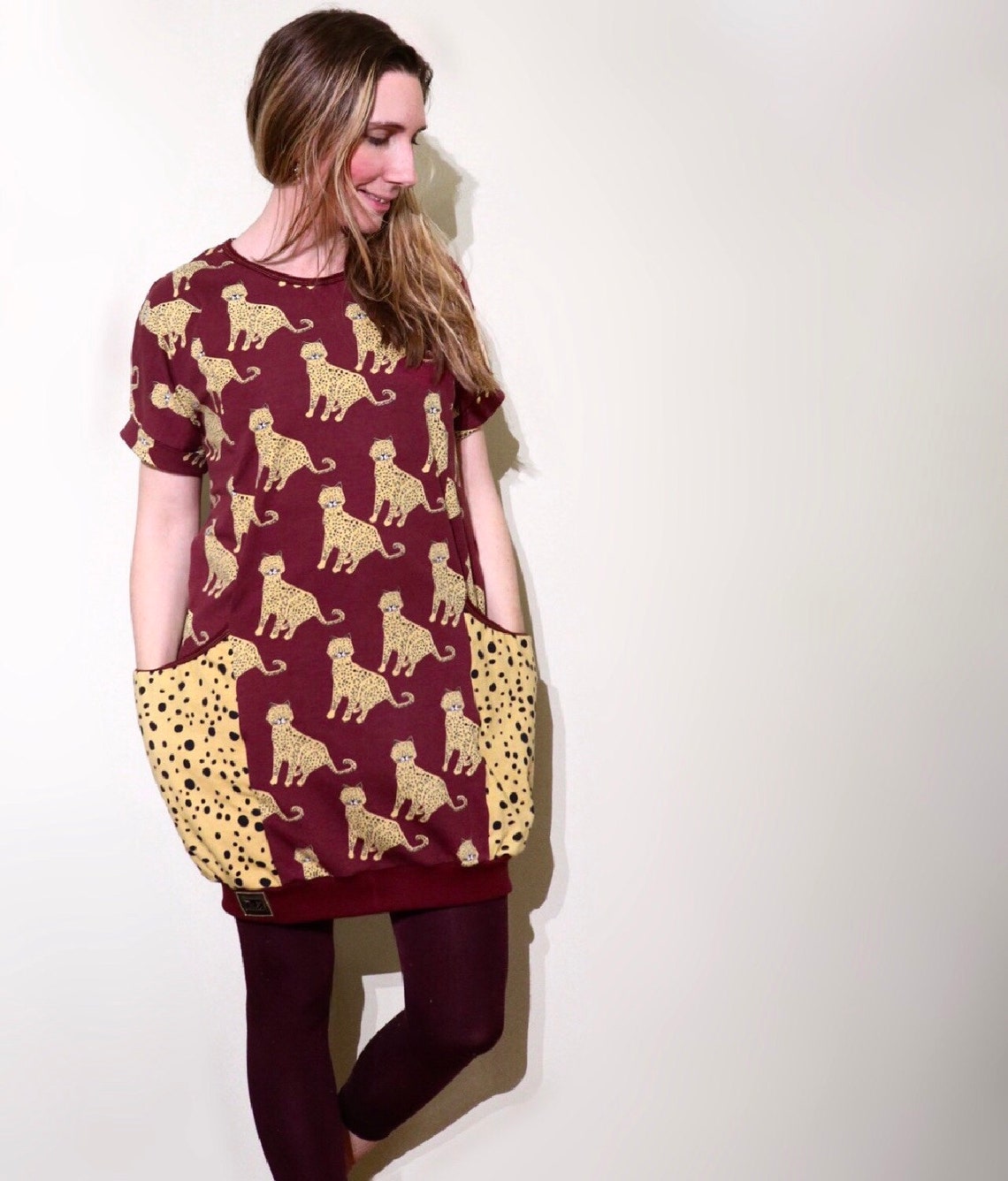 Think BIG Pdf Klänningsmönster, Storlek XS-XL - Etsy Sweden