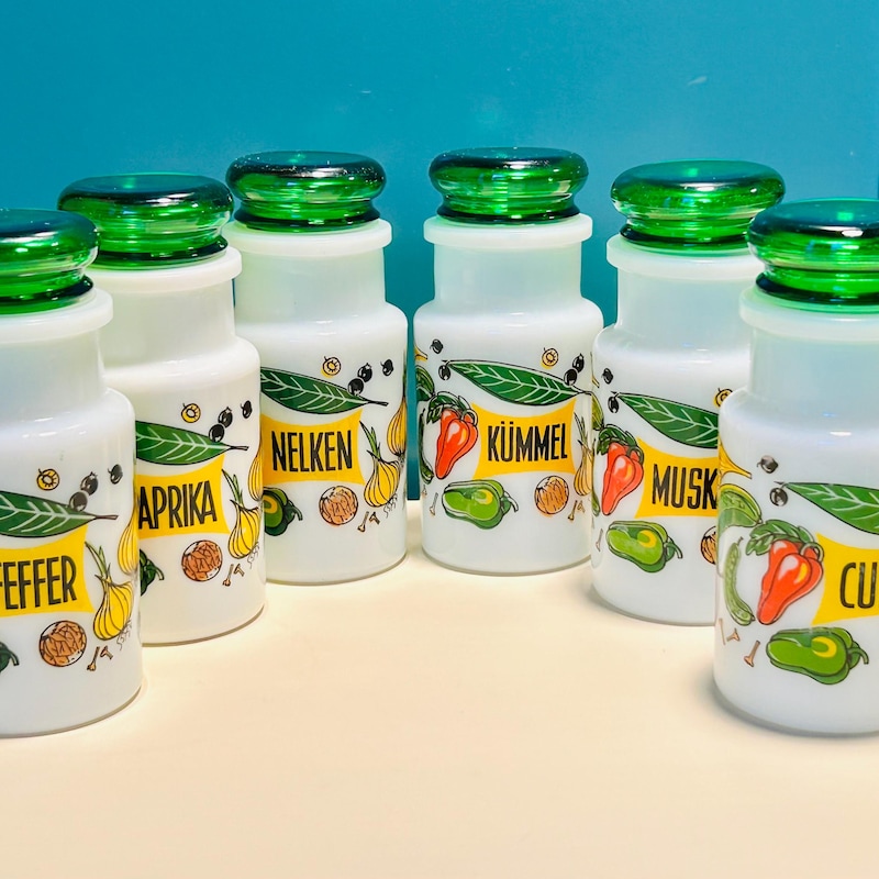 German Spice Jars - Etsy