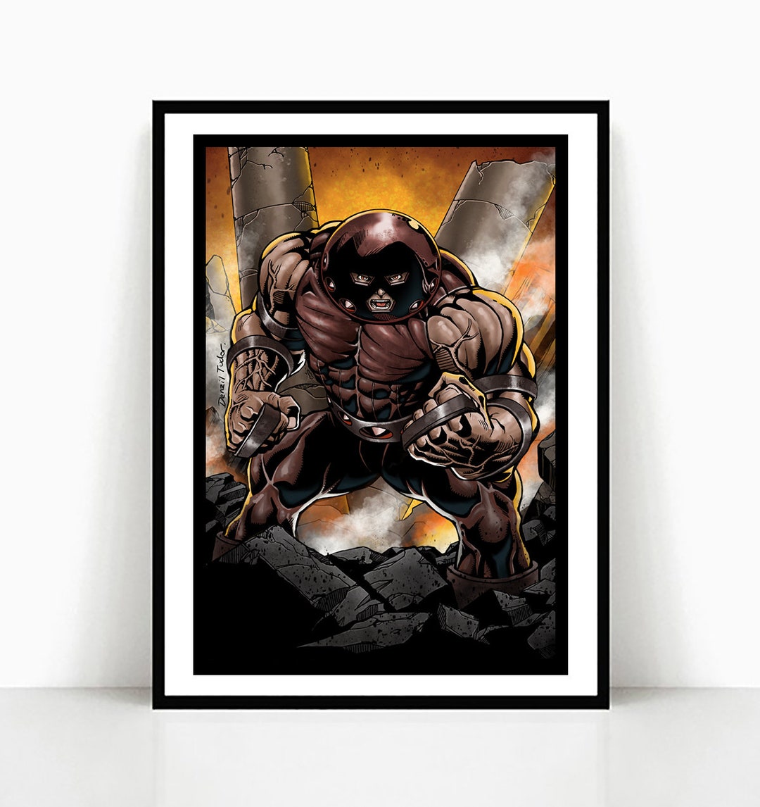 JUGGERNAUT A3 Poster Fan Art Print Marvel Comics - Etsy Australia