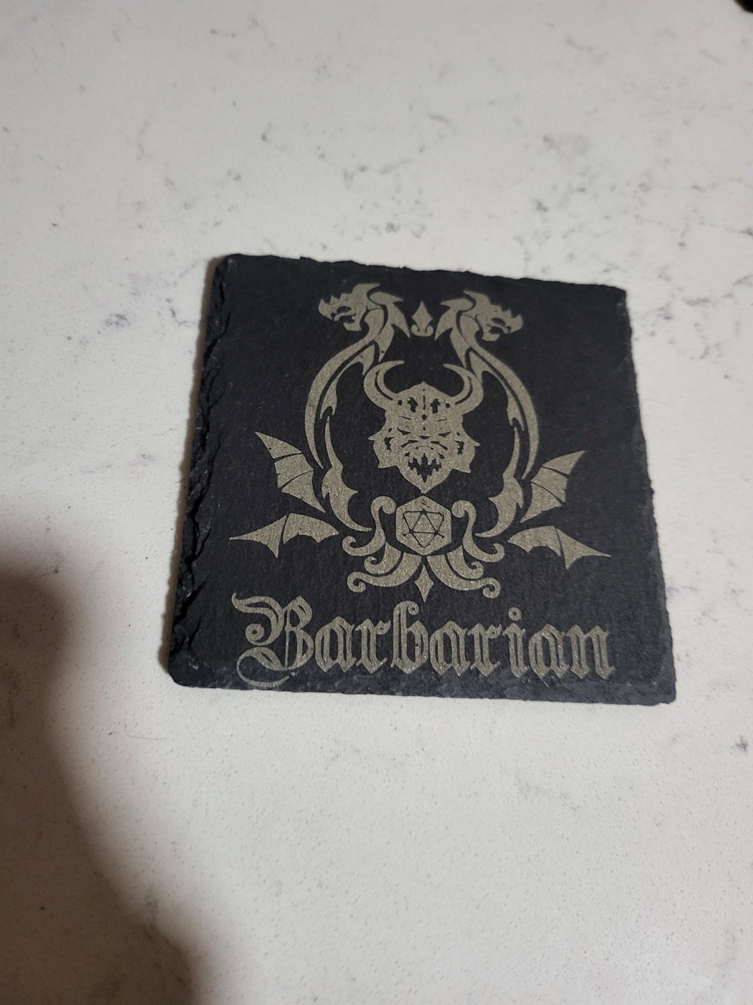 D&D Themed Drink Coasters - Etsy