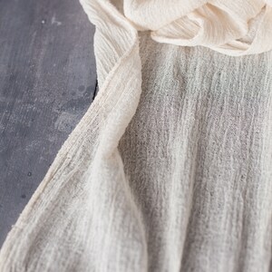 Thanksgiving Table Decor Ivory Gauze Runner for Wedding and - Etsy