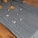Grey Gauze Table Runner,grey Gauze Fabric,table Runner for Wedding ...