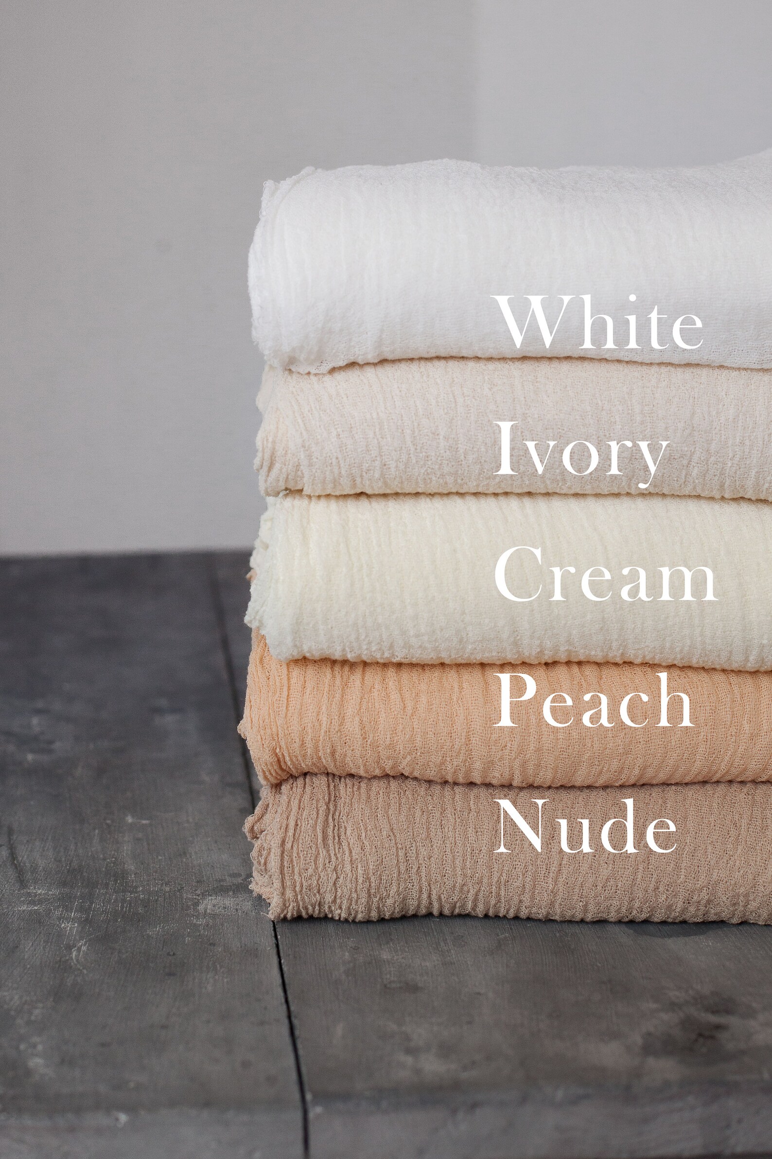 Thanksgiving Table Decor Ivory Gauze Runner for Wedding and - Etsy