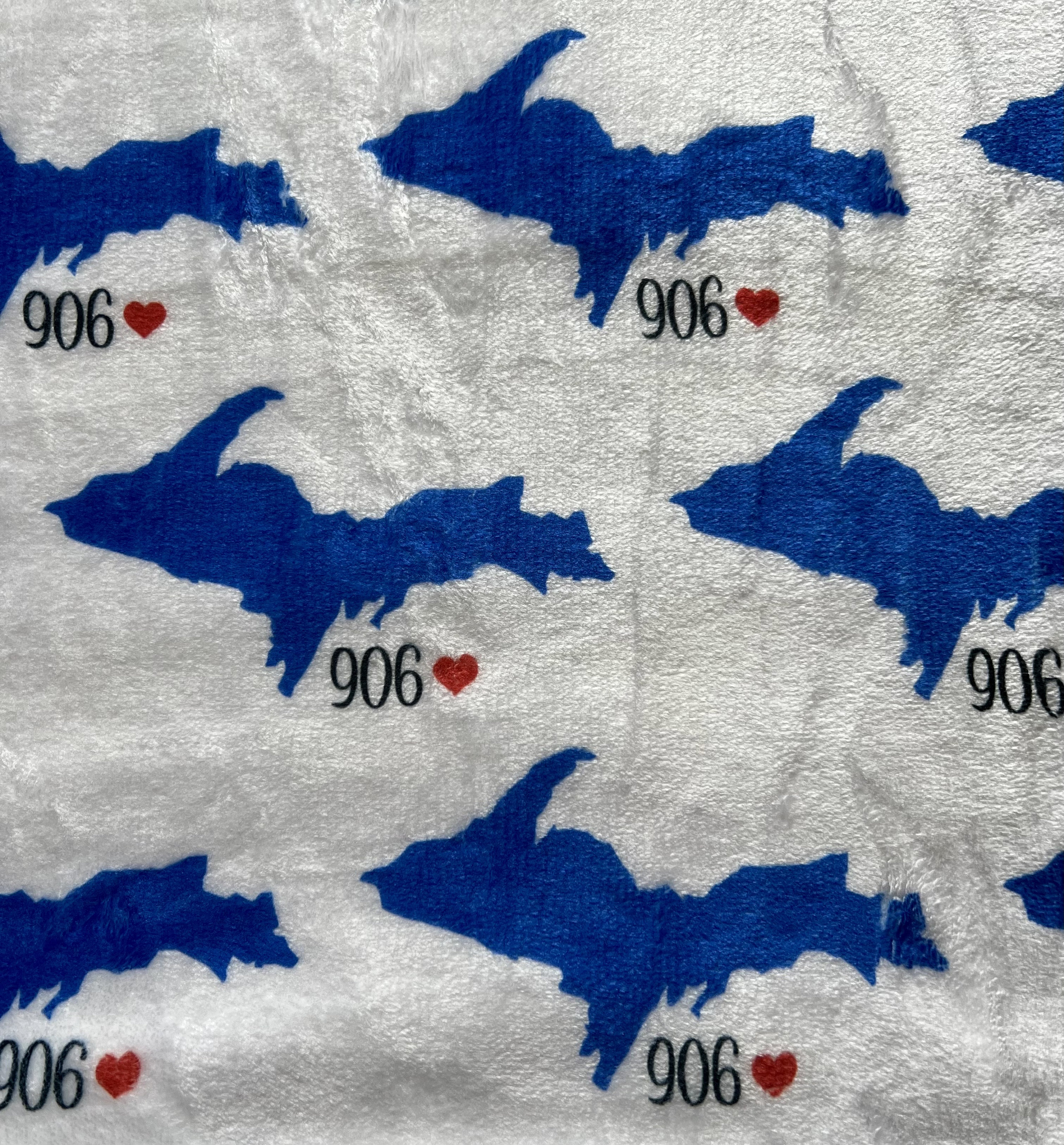 Yooper Throw Blanket 906 Blanket, Upper Peninsula Blanket, Yooper Gifts ...