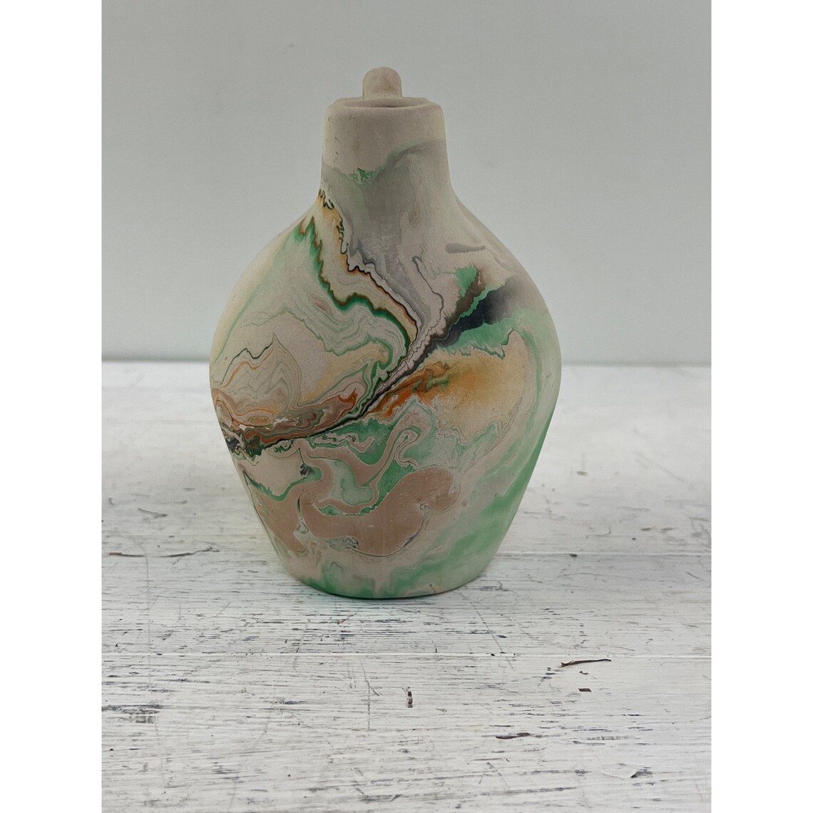 Vintage Nemadji Pottery Wedding Vase - Etsy