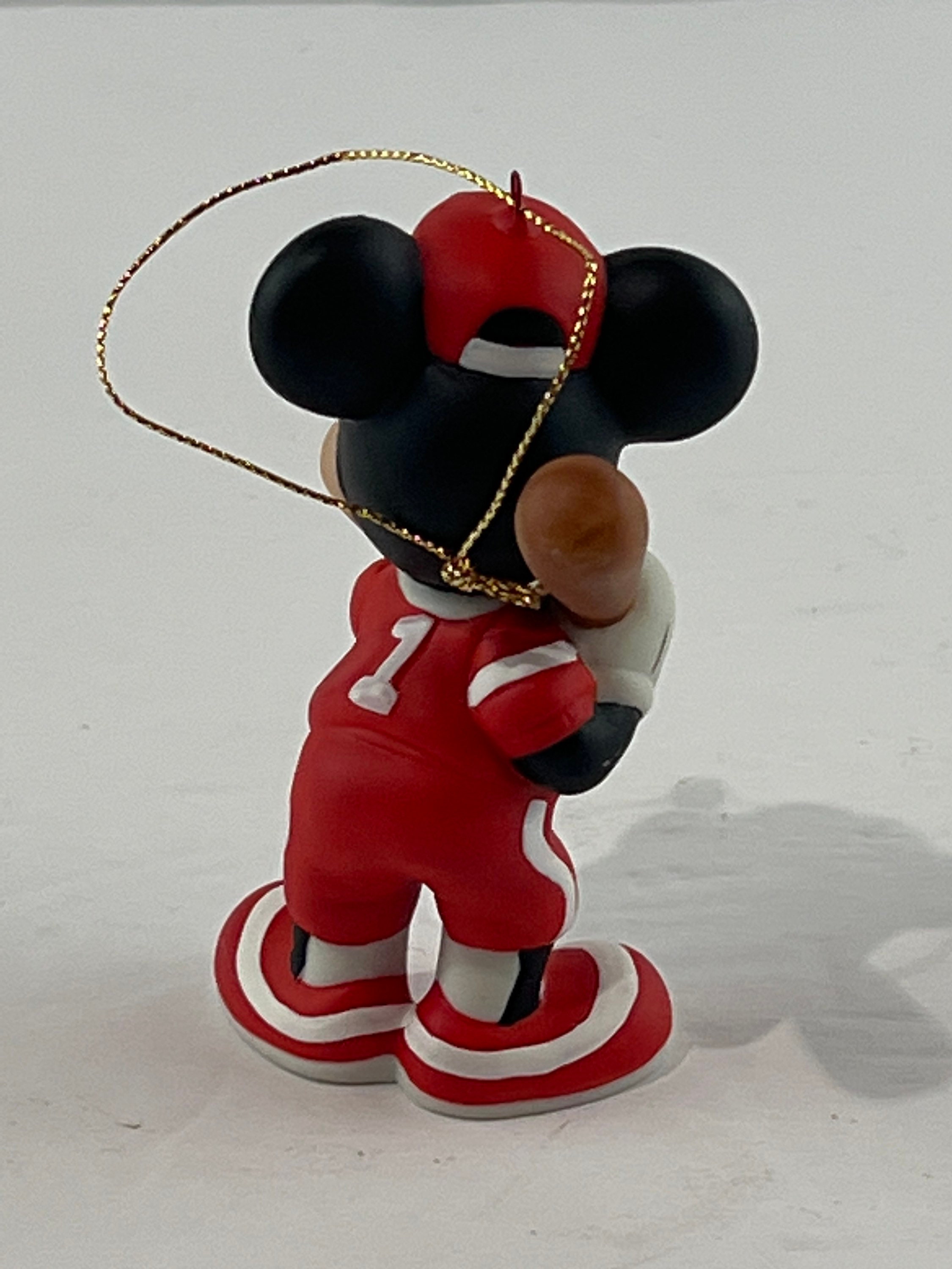 Disney Mickey Mouse Porcelain Baseball Player 1 - Etsy