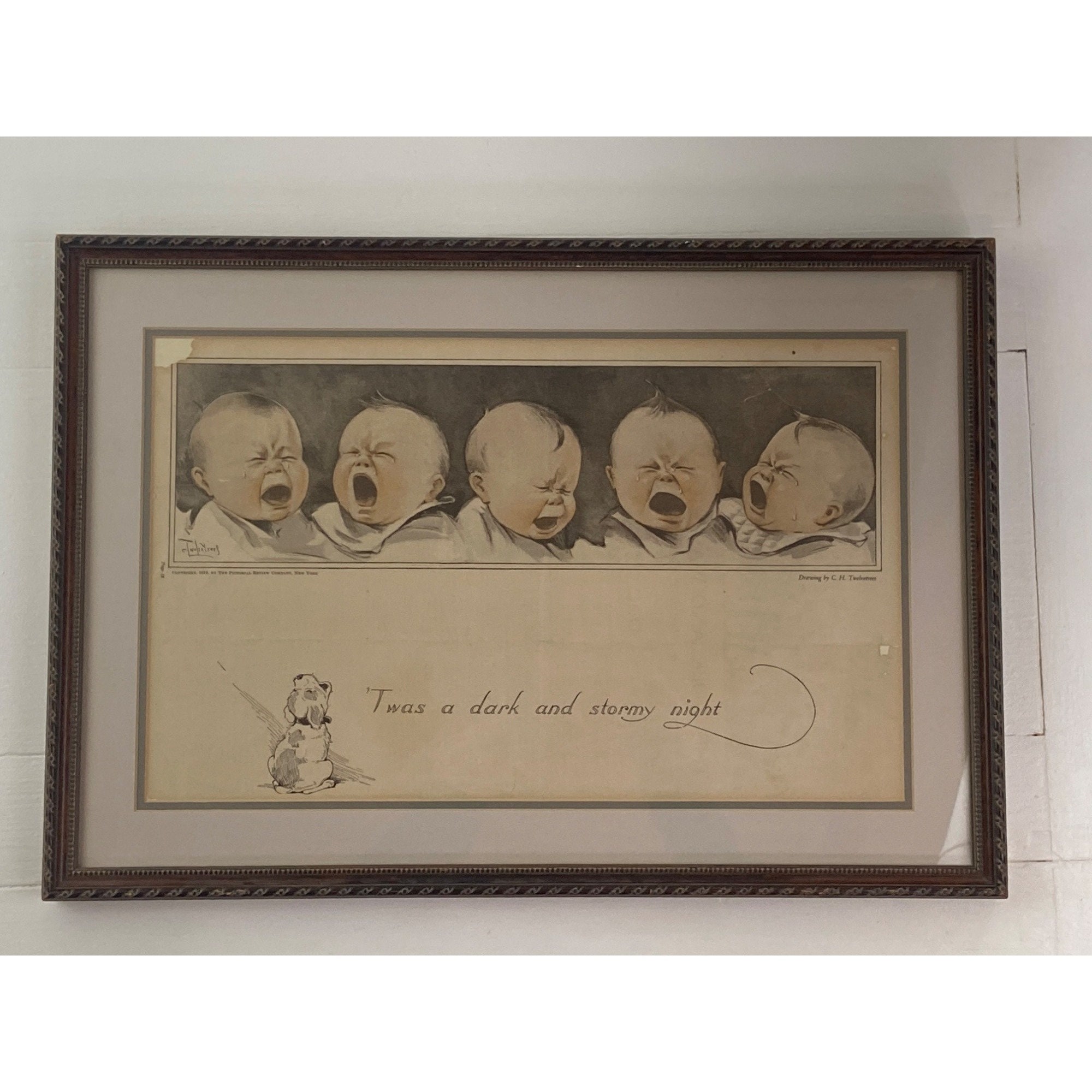 1919 Charles Twelvetrees, Pictorial Review Company, NY Quintuplet ...