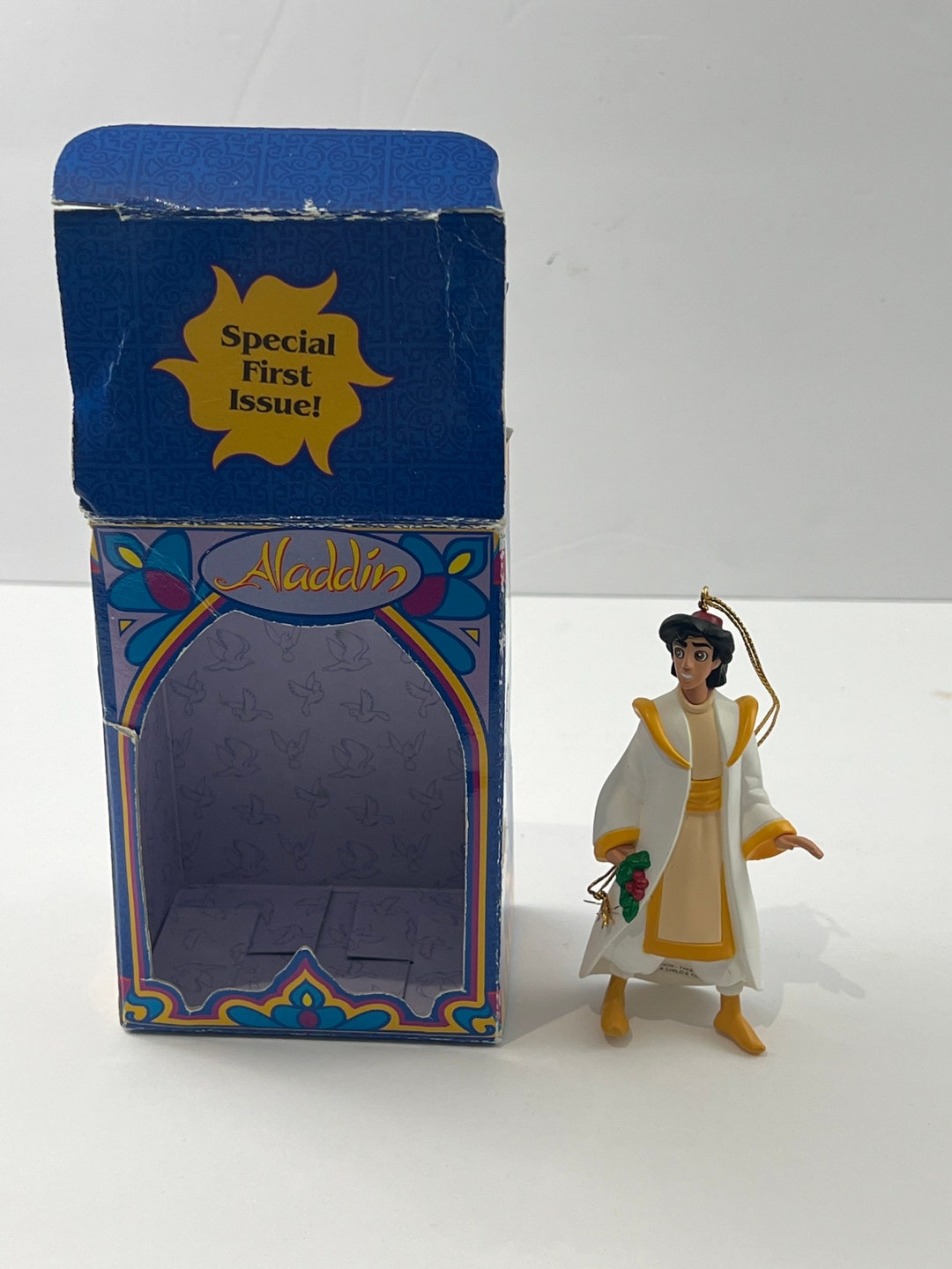 Vintage - 1997 Disney Aladdin Christmas Tree Ornament Made by Grolier ...