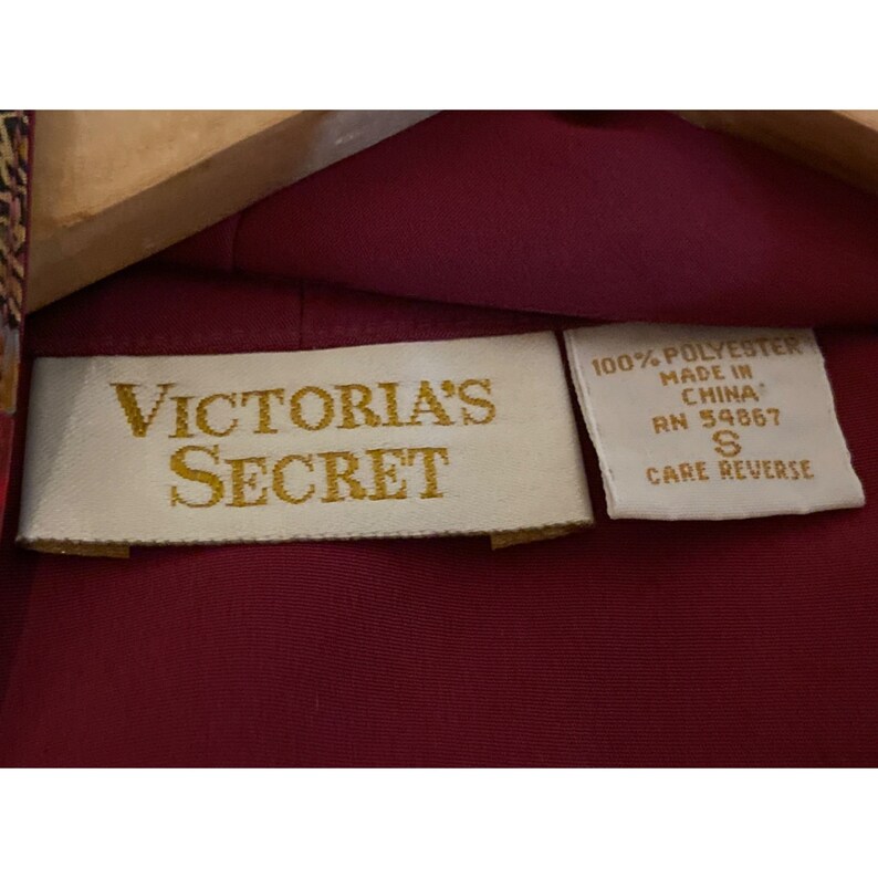 Vintage 1980's Victoria’s Secret 2 Piece Pajama Set Size Small - Etsy