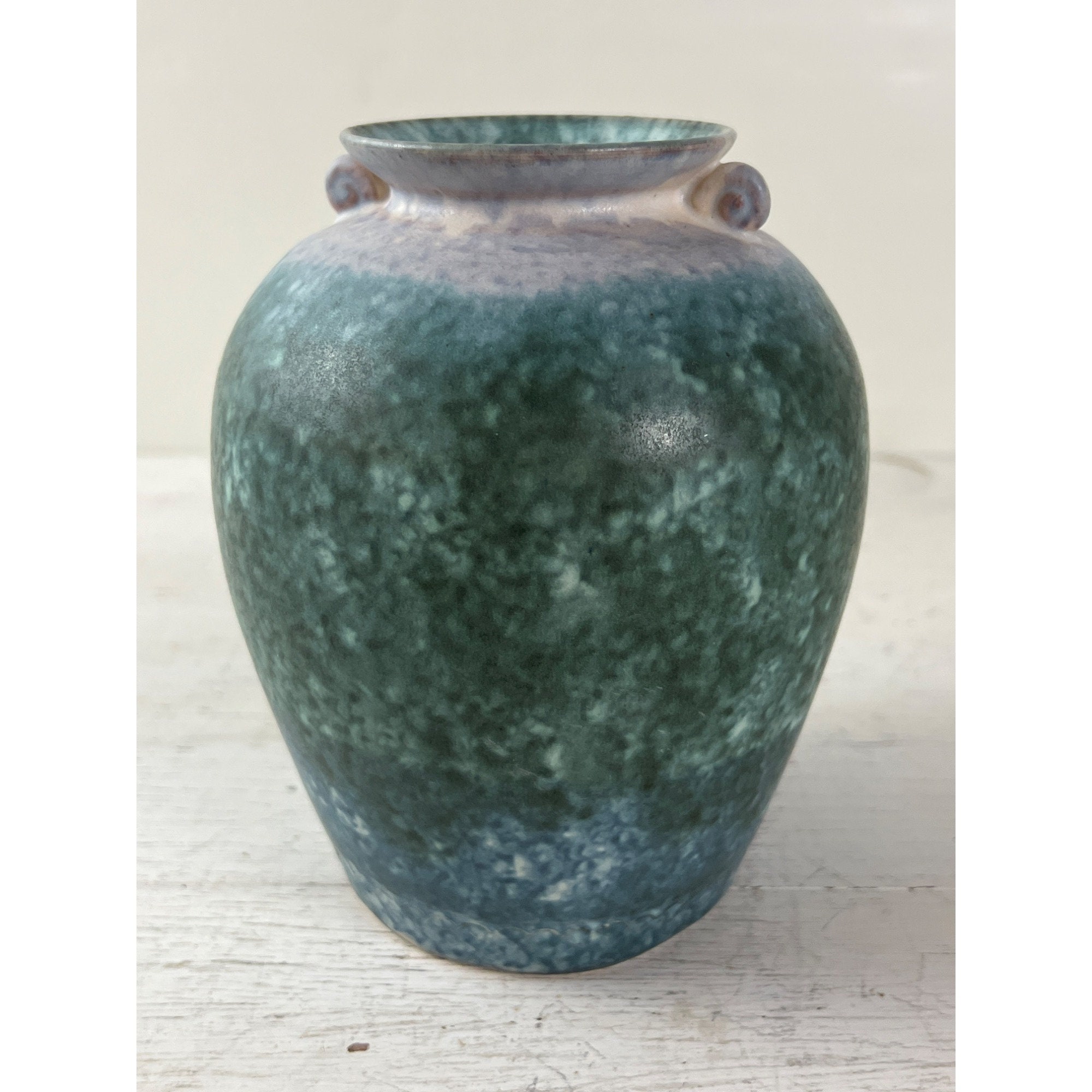 Vintage Mottled Green Conway Pottery Wales Celtic Heritage Collection ...