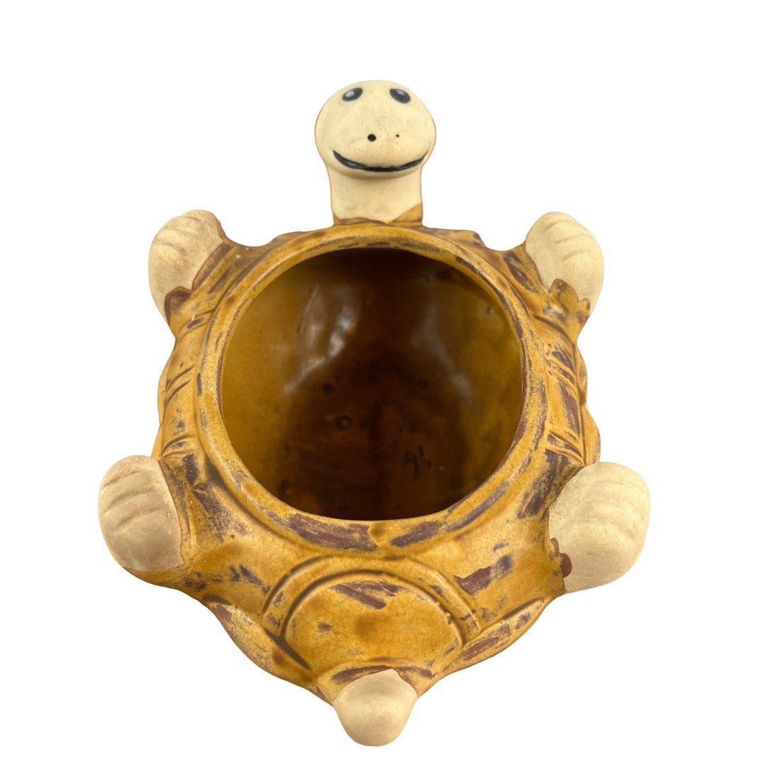 Vintage Turtle Planter, by Ruben’s Original - Etsy