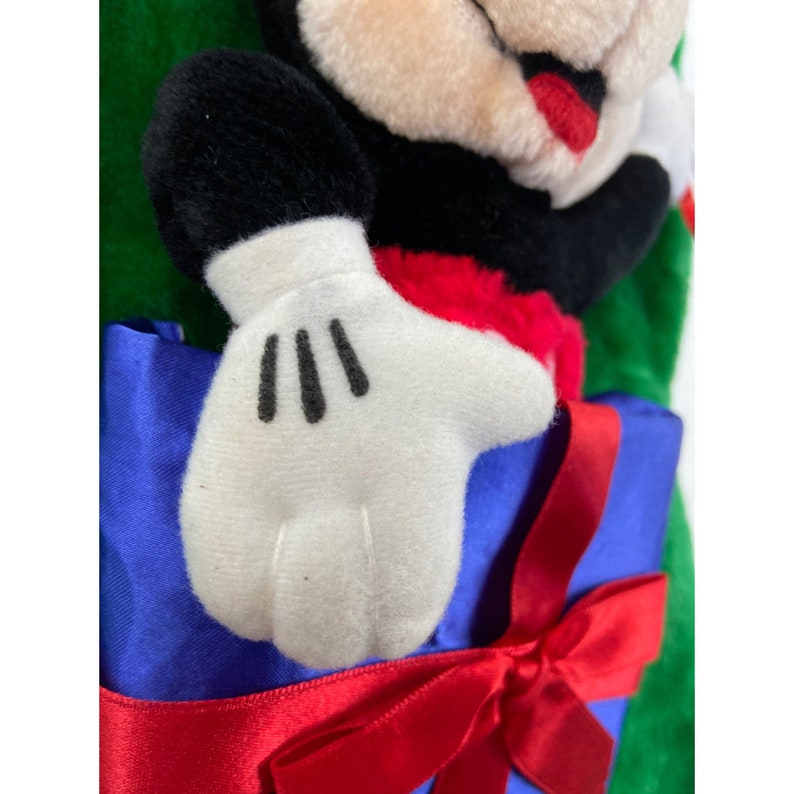Vintage Santa's Best Mickey Mouse Christmas Stocking - Etsy