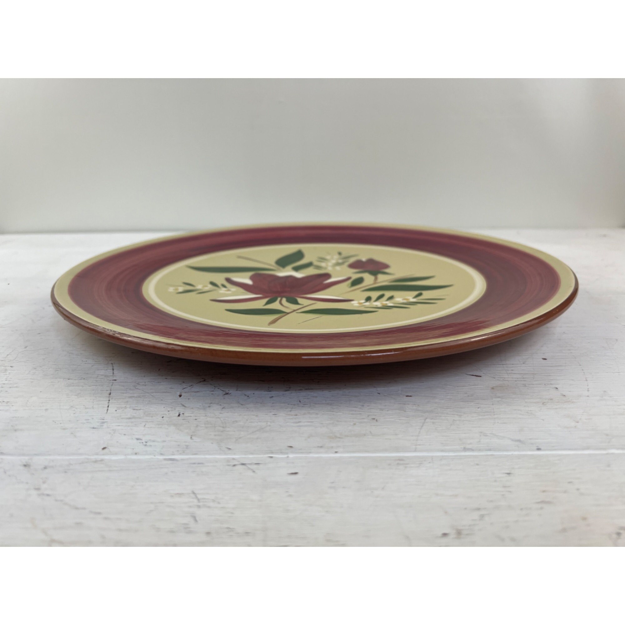 Vintage Stangl Pottery Magnolia Large 14" Round Serving Platter ...