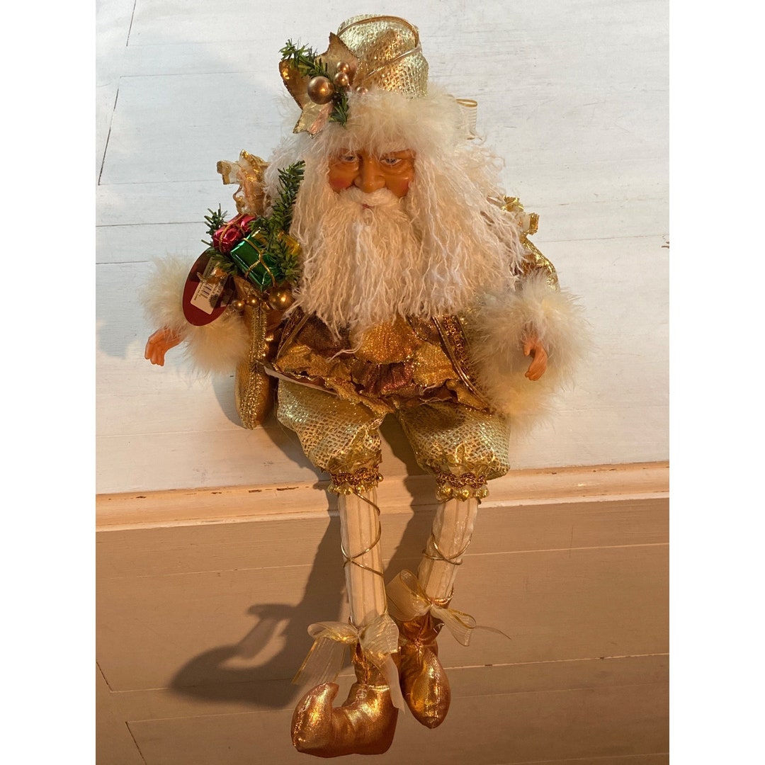 Windward Holidays Kris Kringle Med. X63614 GO Shelf or Mantle Sitting ...