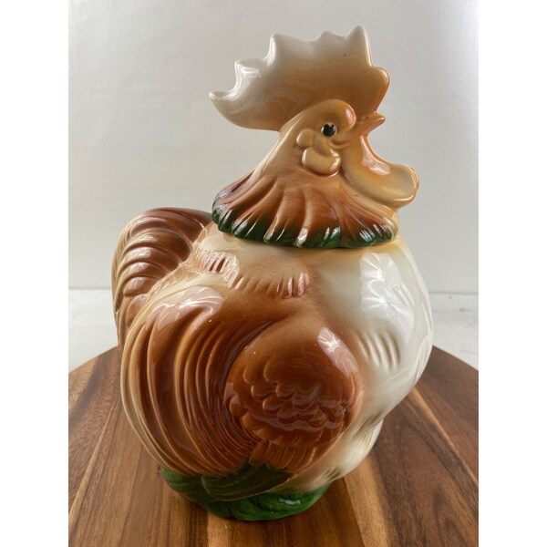 Rooster Cookie Jar - Etsy