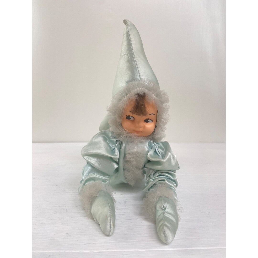 MCM Sweetheart PIXIE Pillow Doll Posable Wire, Blue Snow Suit - Etsy