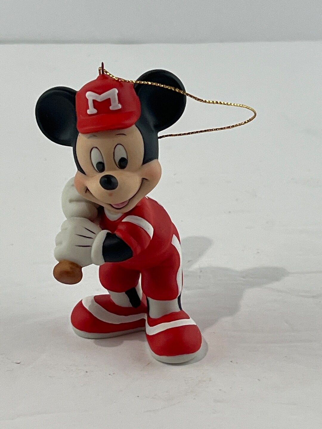Disney Mickey Mouse Porcelain Baseball Player 1 - Etsy